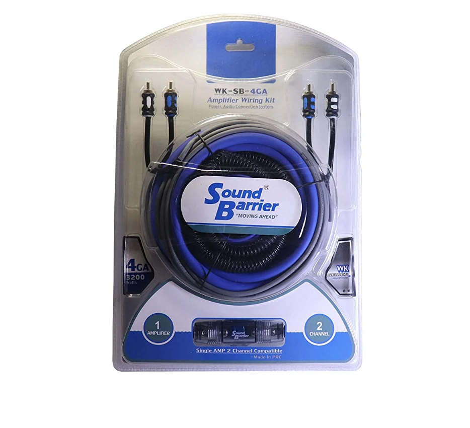 Sound Barrier Amplifier wiring kit 8 Guage – Car Concepts Shop