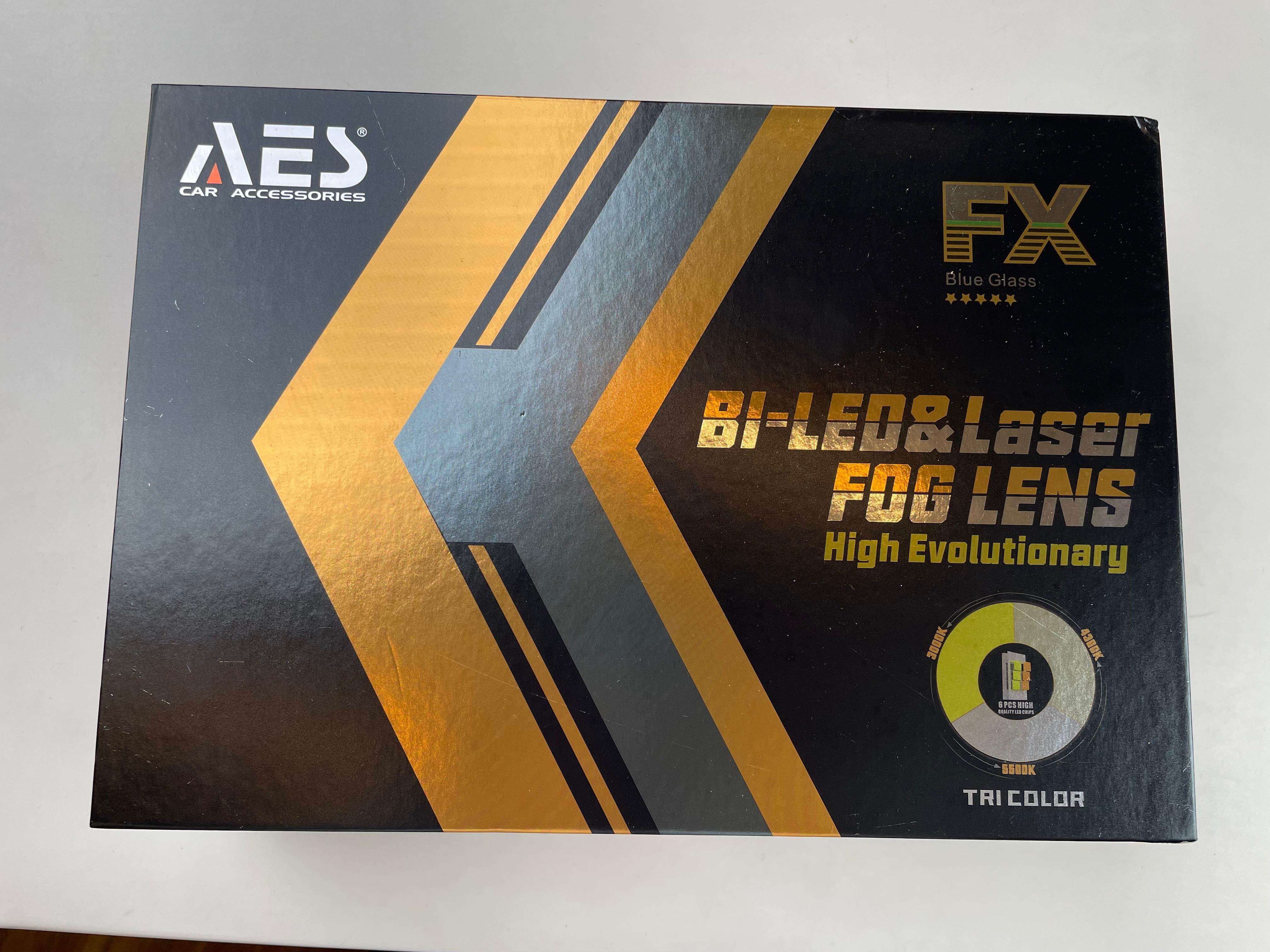 AES FX 2 Laser Bi-Led Fog Projector 3 Color – Car Concepts Shop