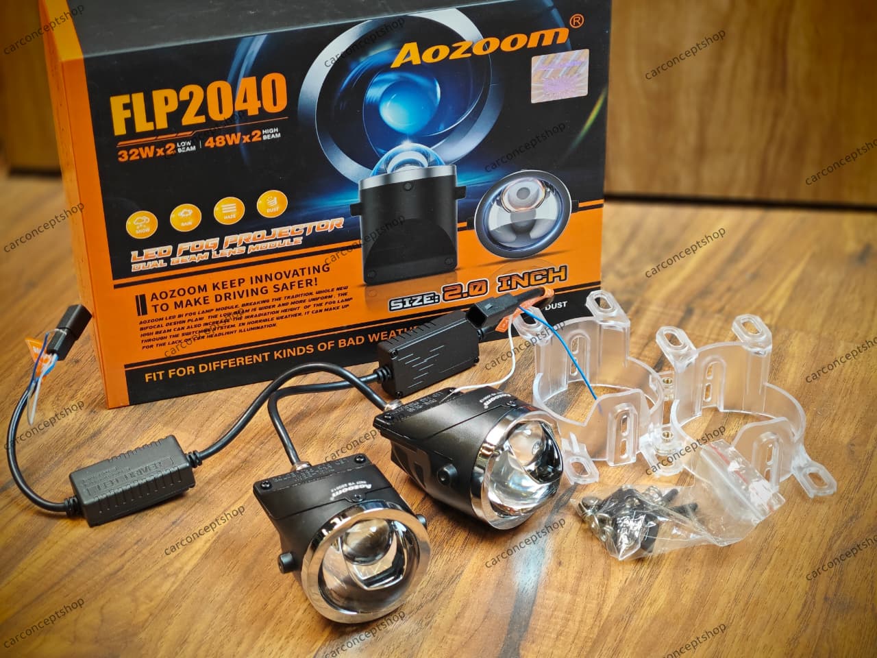 Aozoom FLP2040 2 inch laser projector foglamp – Car Concepts Shop