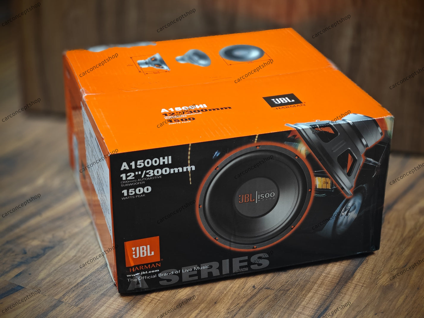 JBL A1500HI 1500W Subwoofer Black | 12" Deep Bass Woofer – Car Concepts ...