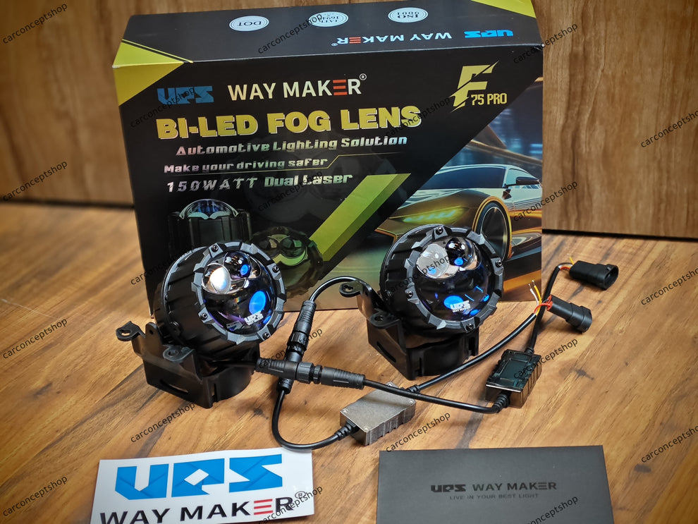 ups way maker f75 Pro bi-led projector fog lamp – Car Concepts Shop