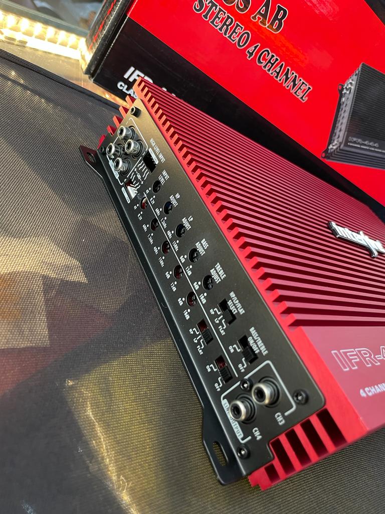 INTERFIRE IFR_444 100W RMS X 4 CHANNEL AMPLIFIER CLASS A – Car Concepts ...